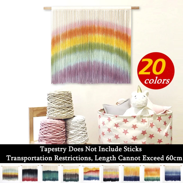 Colorful Macrame Wall Hanging | Macrame-design.com