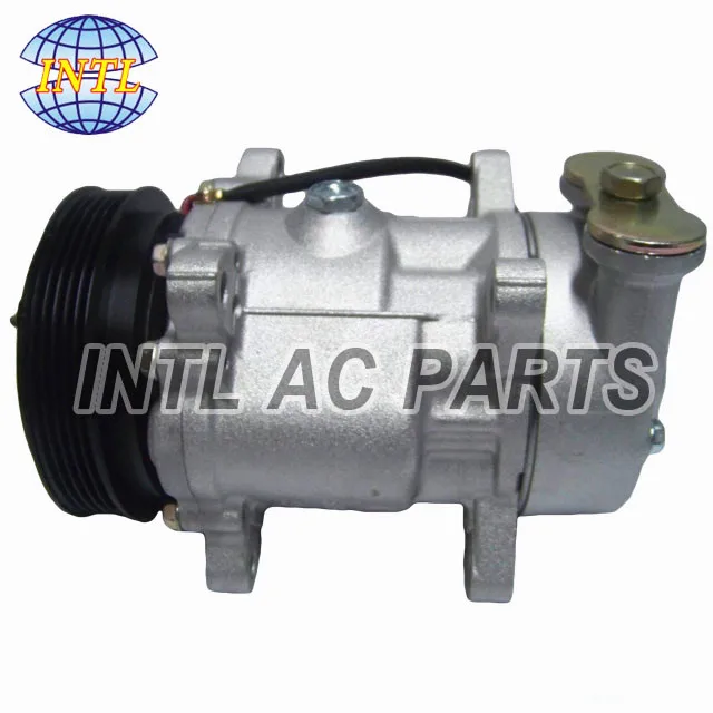 auto Air Conditioner ac Compressor for Sanden 7V12 Citroen Peugeot 5pk ...