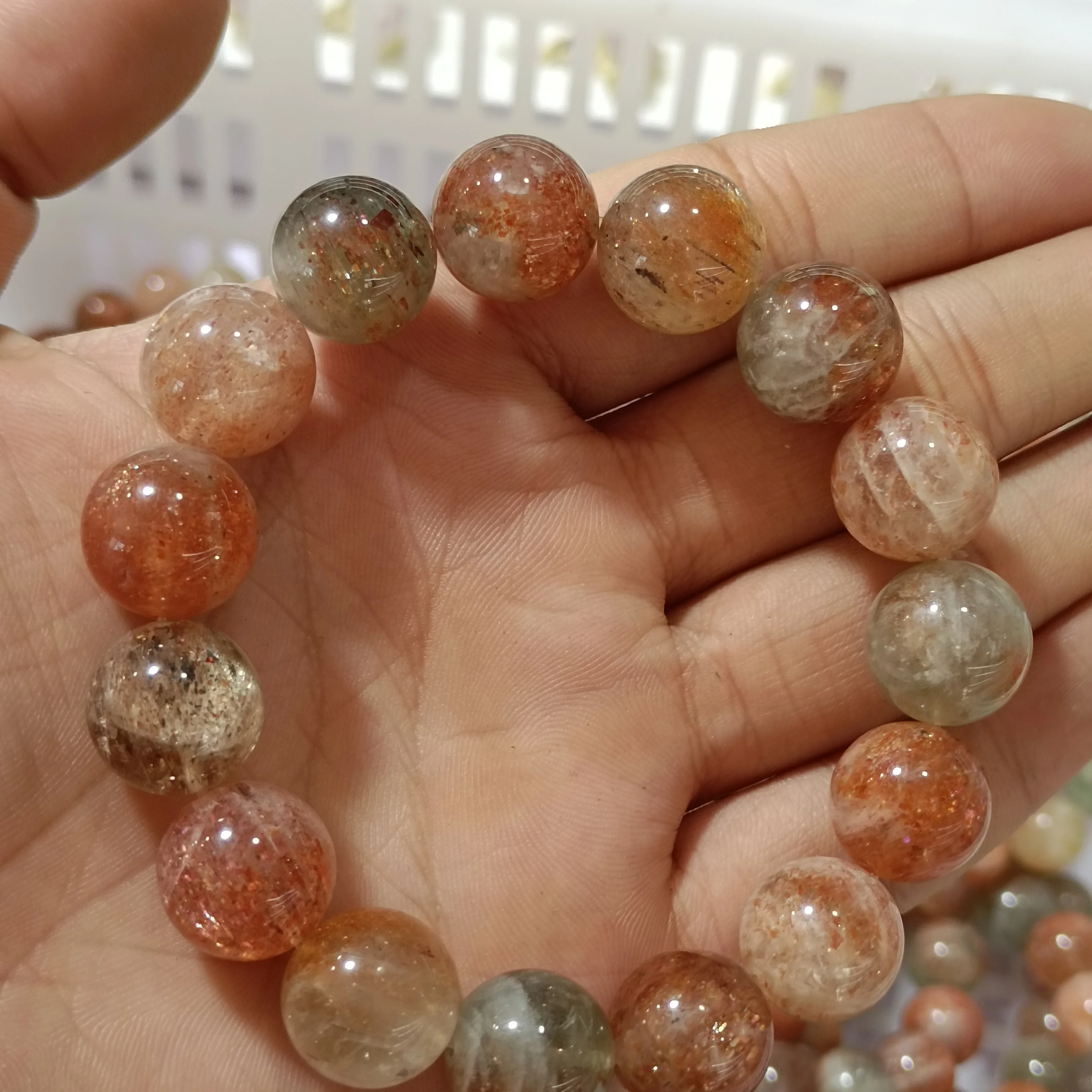 10mm-1pc-Natural-Arusha-bead-bracelet-reiki-healing-crystals-for ...