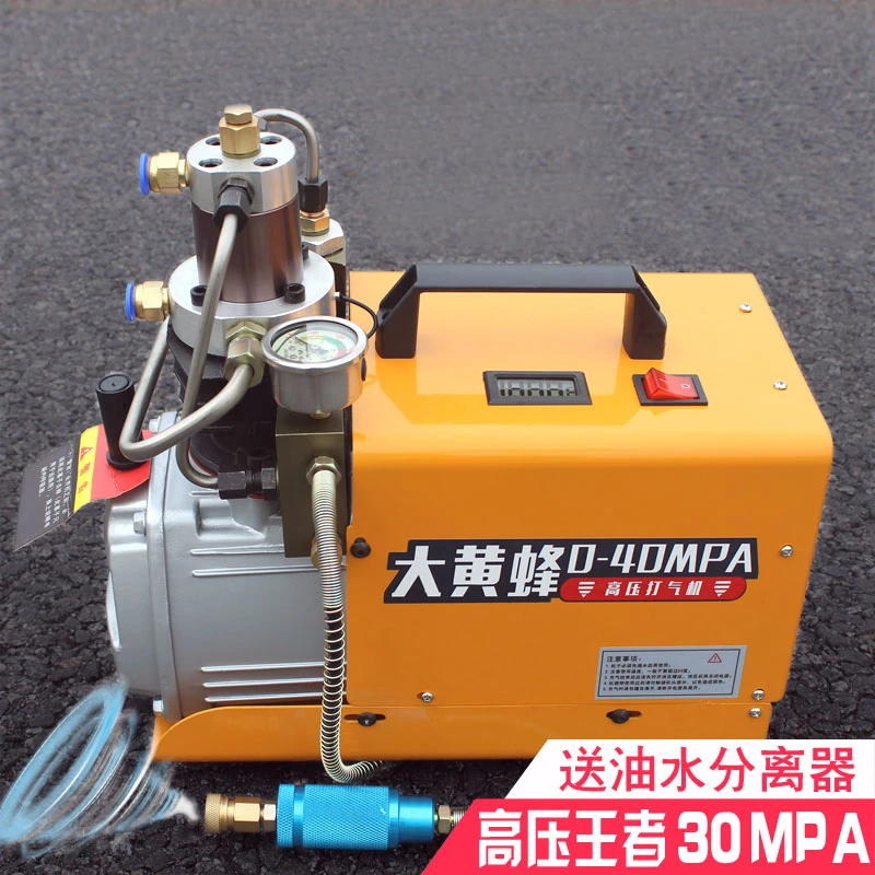 High Pressure Air Pump 40MPA Electric Air Compressor For Pneumatic ...