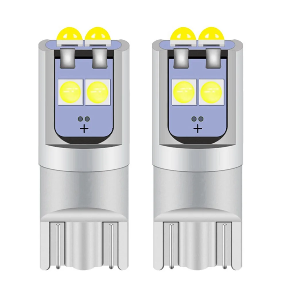 2PCS New T10 W5W High Quality Super Bright LED Auto Wedge Parking Bulbs ...