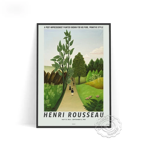 Henri Rousseau Carnival Evening