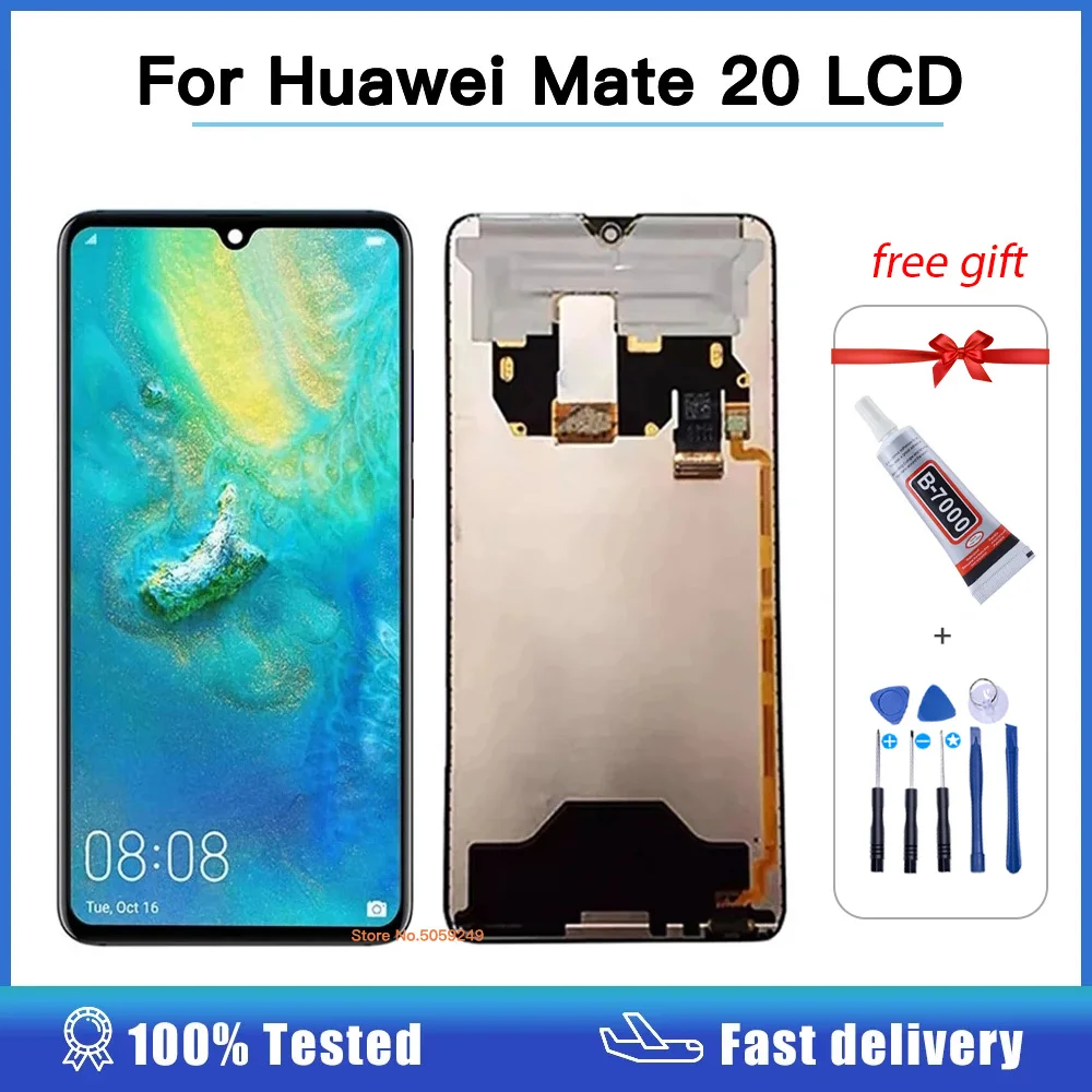 Pantalla LCD original para Huawei Mate 20, HMA AL00, HMA L09, HMA L29 ...