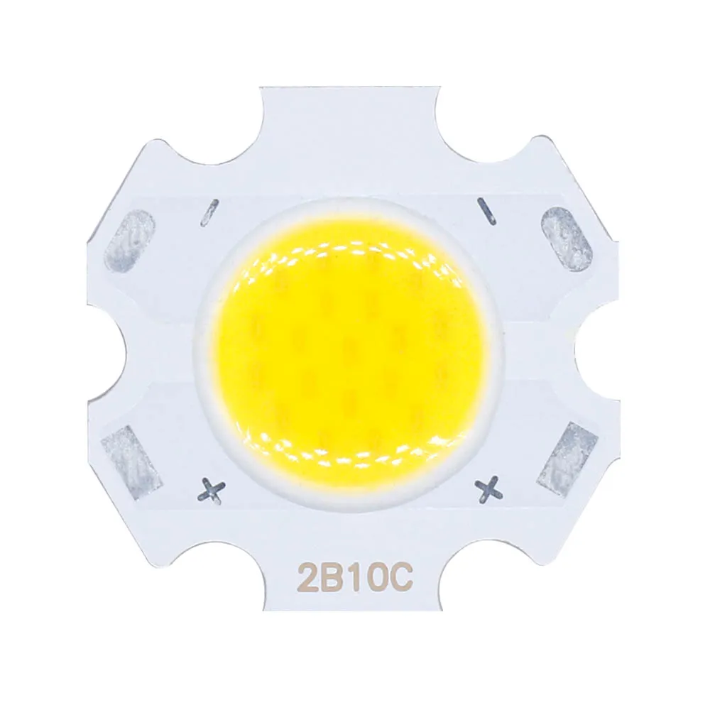 10pcs 3W 5W 7W 10W LED Source Chip High Power LED COB Light Bulb 20MM ...