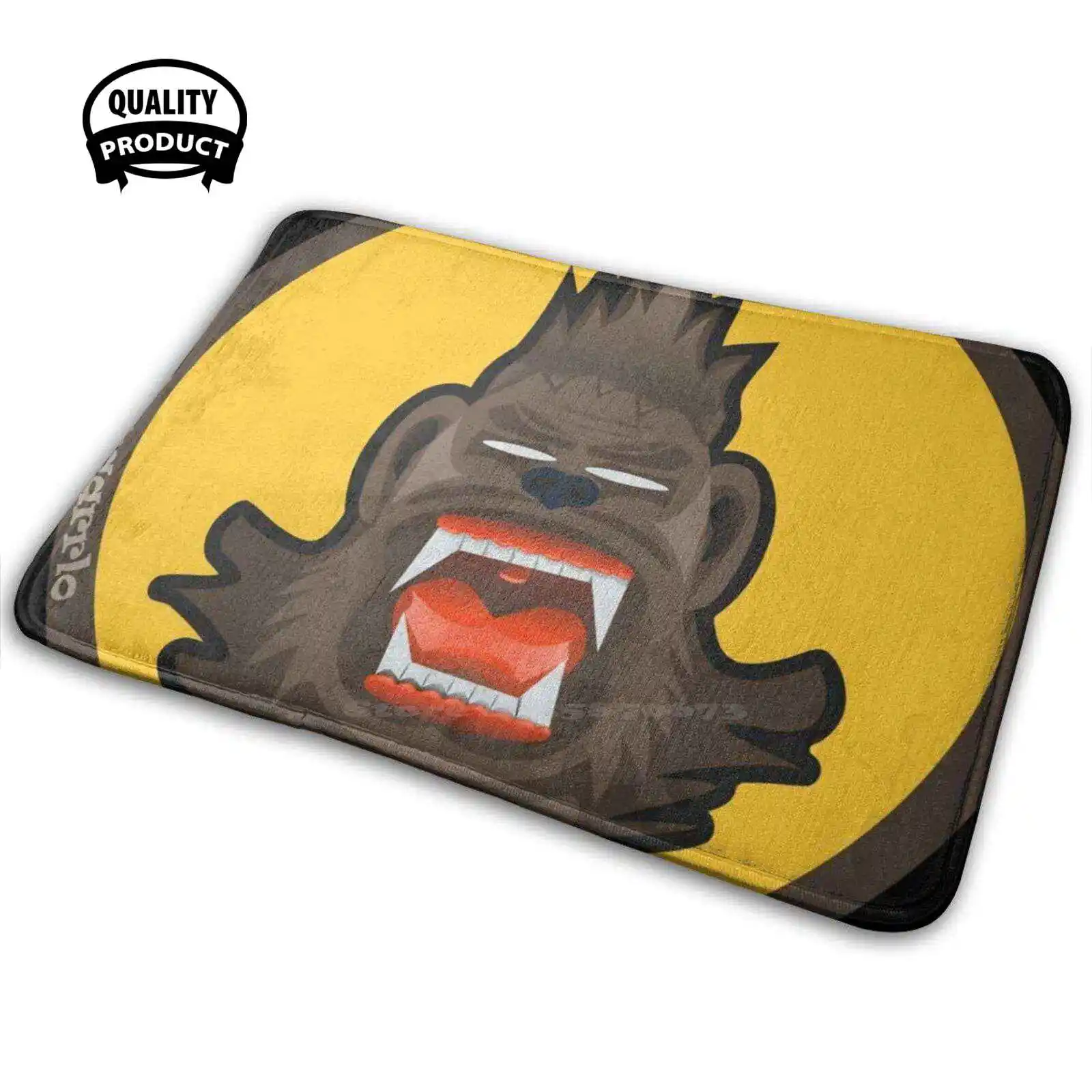 Gorilla-Face-Soft-Interesting-Room-Goods-Rug-Carpet-Gorilla-Face ...