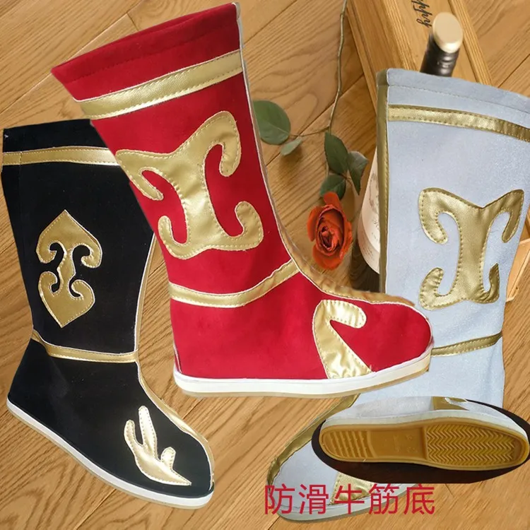Dragon Lion Dance Shoes Gongs Drums Shoes Drum-Playing Costume Shoes ...