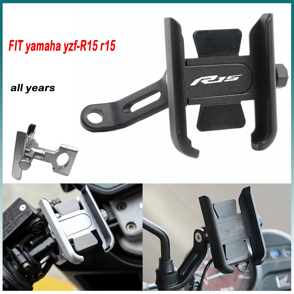 For Yamaha Yzf-r15 R15 Handlebar Mobile Phone Holder Gps Stand Bracket ...