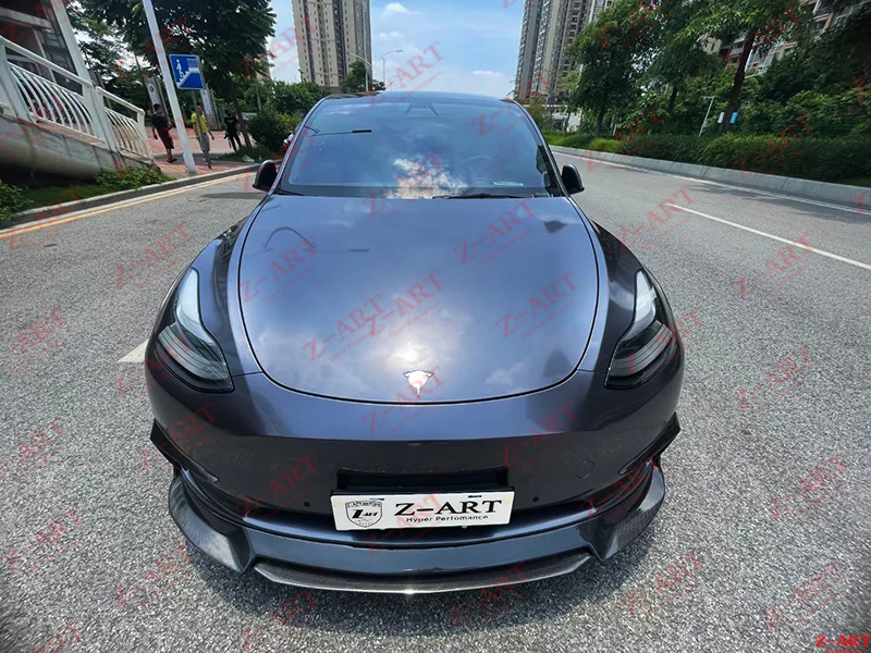 Z-art Model Y Wide Body Kit For Model Y Carbon Fiber Aerokit For Tesla ...