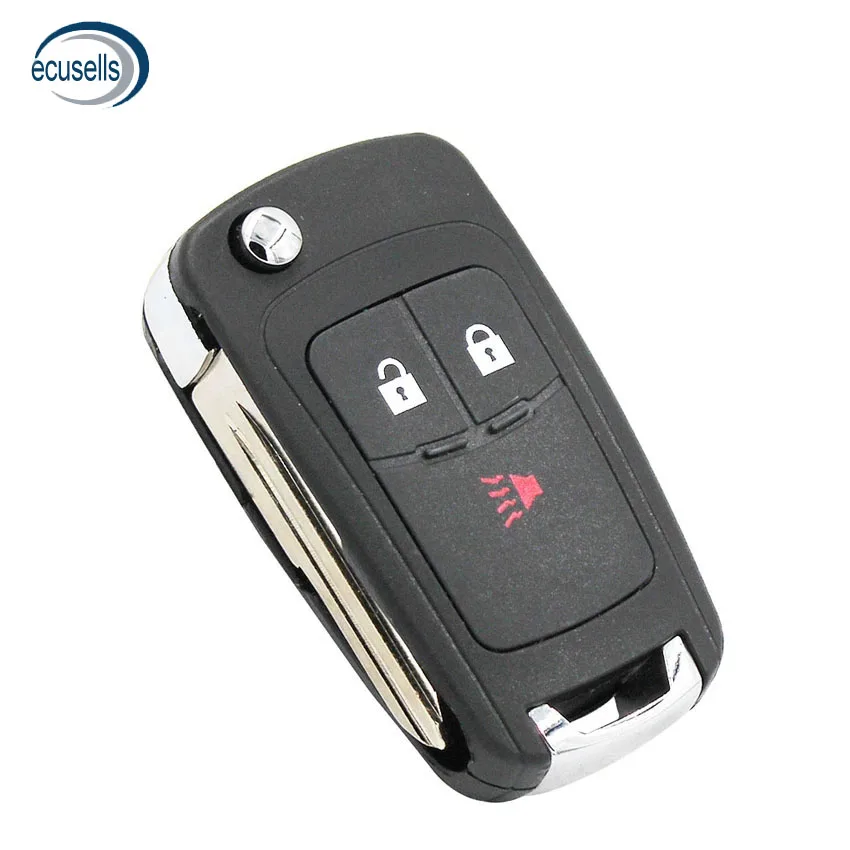 3/2+1 Buttons Replacement Key Shell fit for CHEVROLET Spark 2012 2013 ...