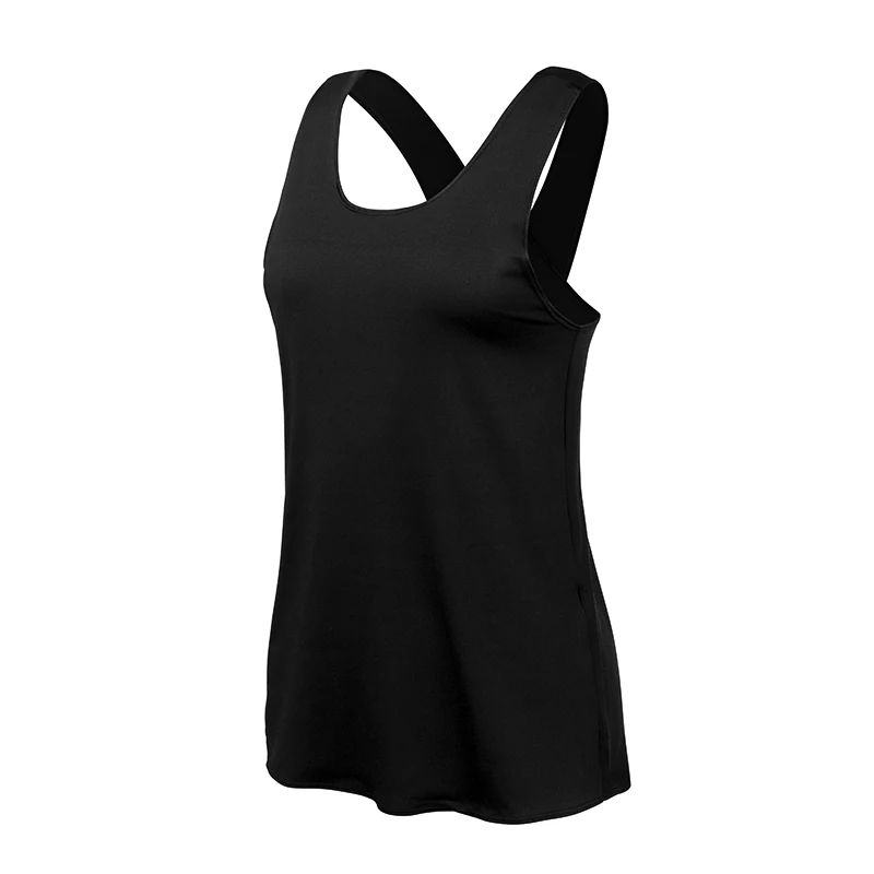 Cross Back Sleeveless Women's Fitness Top - Women's Fitness Apparel ...