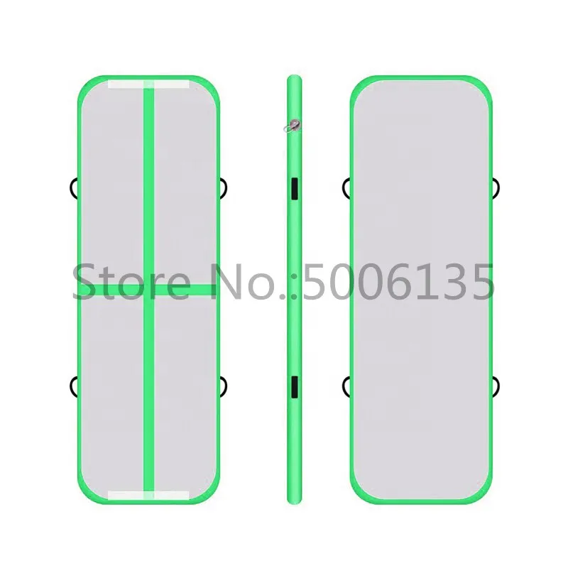 Home Gym Air Mat 13.12ft Inflatable Tumbling Track - 4 Inch Thick Air ...