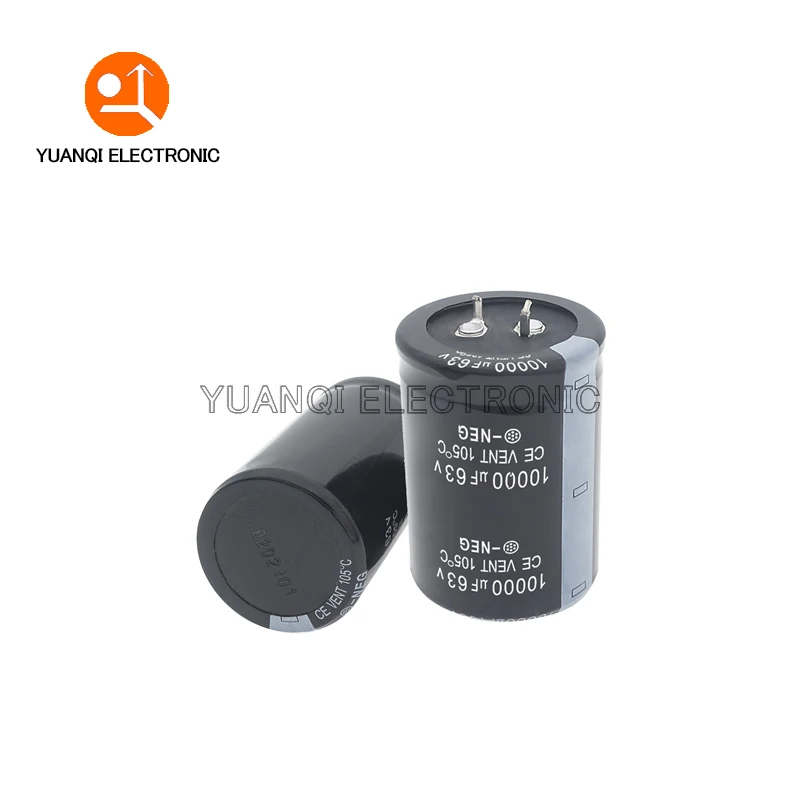 1pc Good Quality 16v 25v 50v 63v 80v 100v 10000uf Radial Dip Aluminum ...