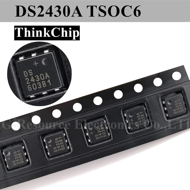 DS2430-DS2430AP-T-R-DS2430A-TSOC-6-One-time-Programmable-Application ...
