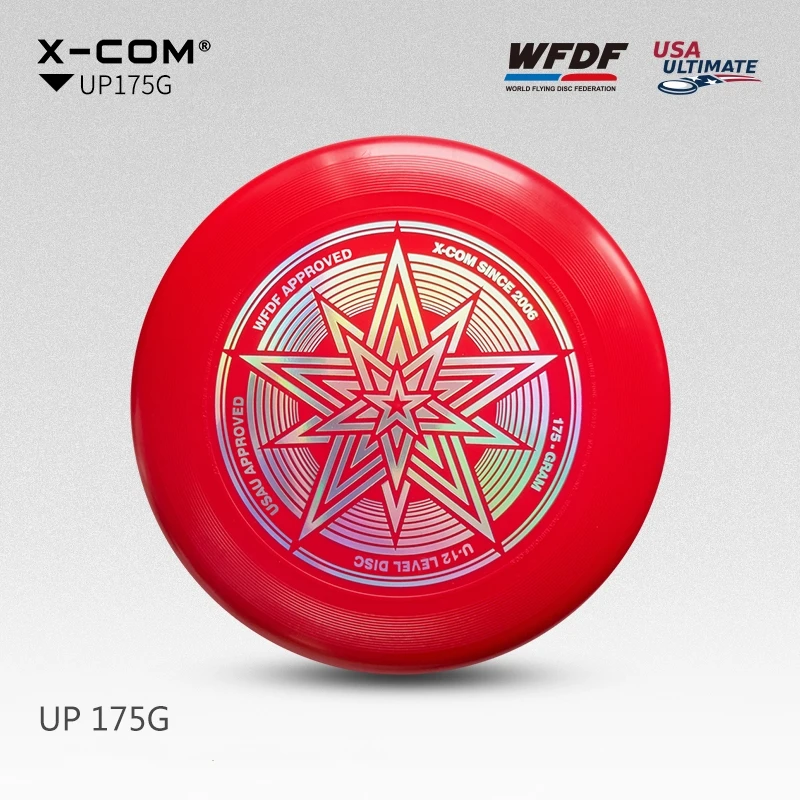 X COM Professional Ultimate Flying Disc Certified by WFDF 175g 4 Colors ...