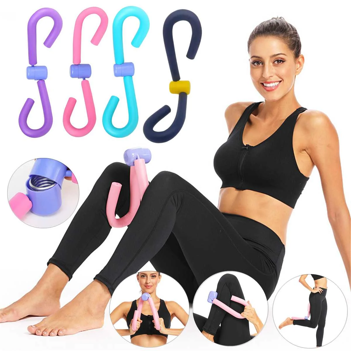 Home Fitness Leg Clip Thigh Inside Fitness Device Stovepipe Leg Trainer ...