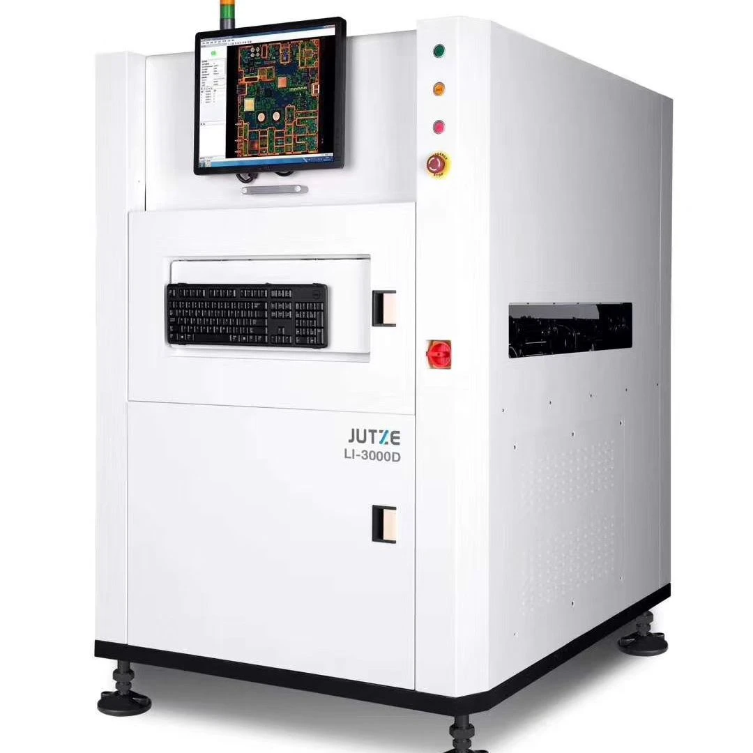 Máquina de inspección óptica 3D SPI 3D AOI PCBA, equipo de inspección óptica JUZTE AOI ...
