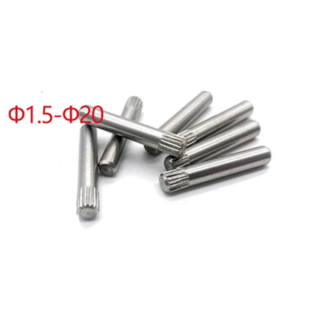 Stainless Steel Knurled Pins