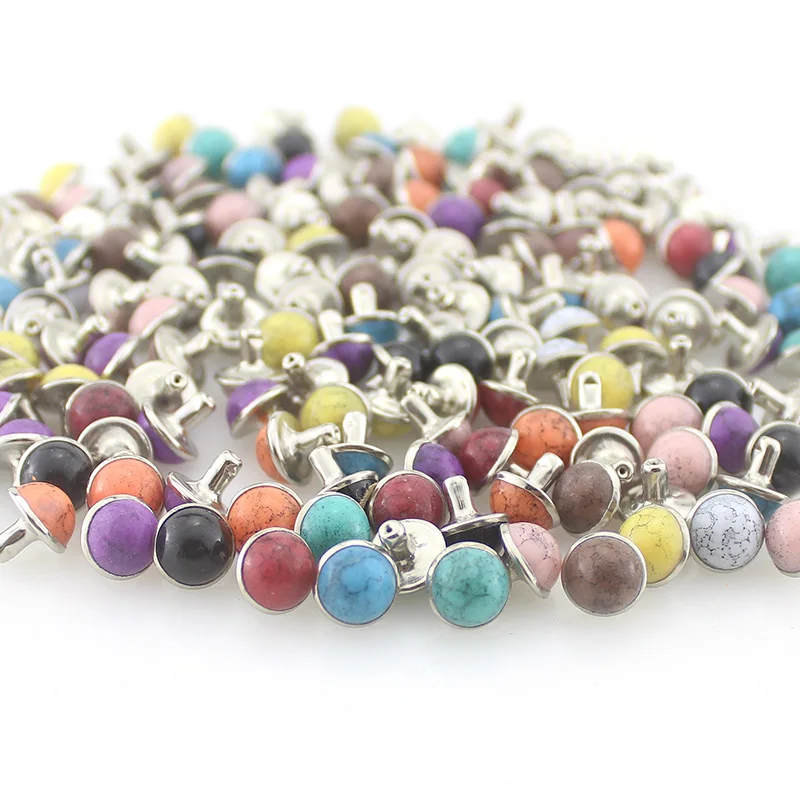 Remaches-acr-licos-de-lat-n-y-turquesa-para-cuero-pinchos-de-diamantes ...