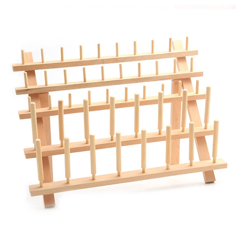 Promoção! Suporte de rack de rosca de madeira dobrável montagem na ...