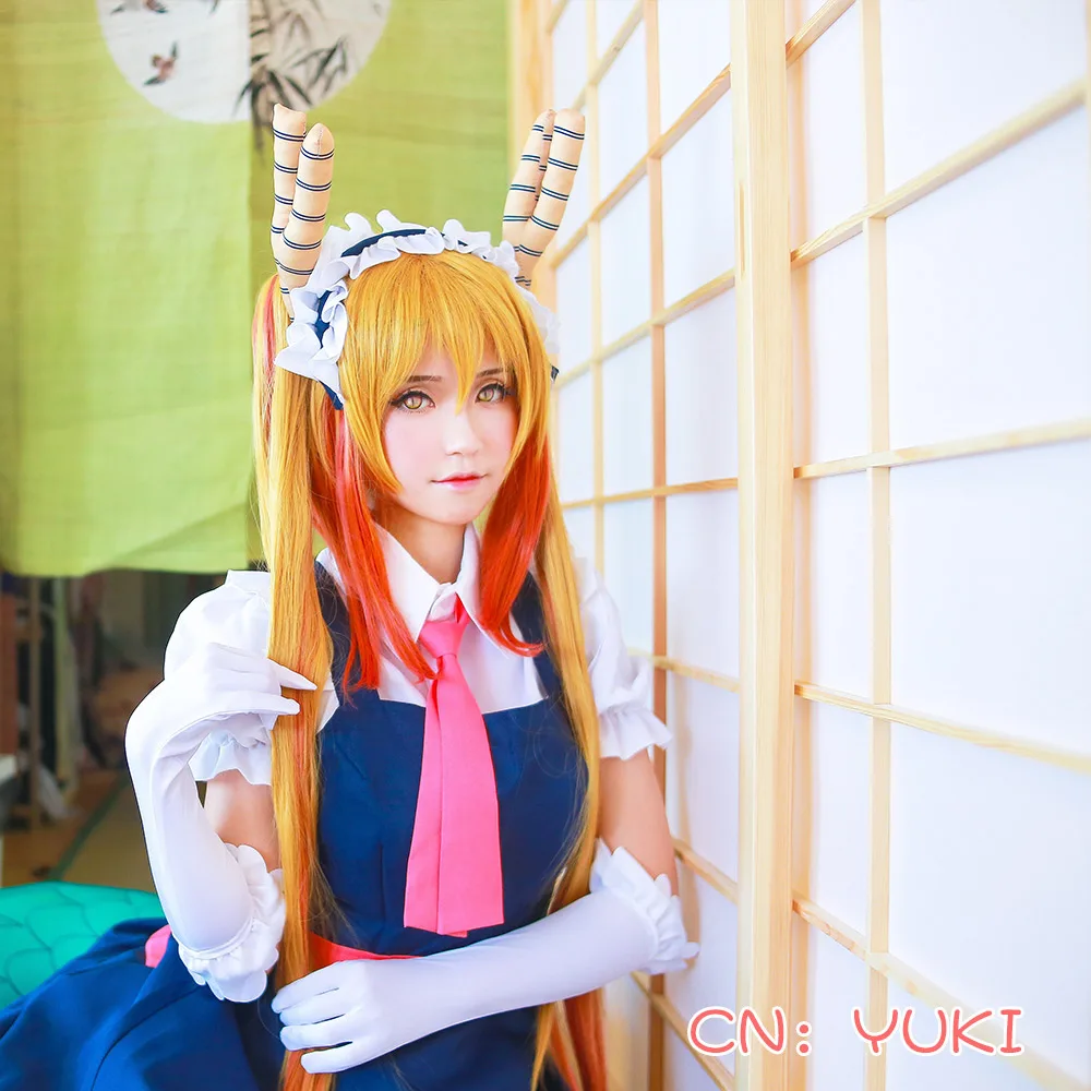 Miss Kobayashi is Dragon Maid Toru Cosplay Costume Anime Dresses ...
