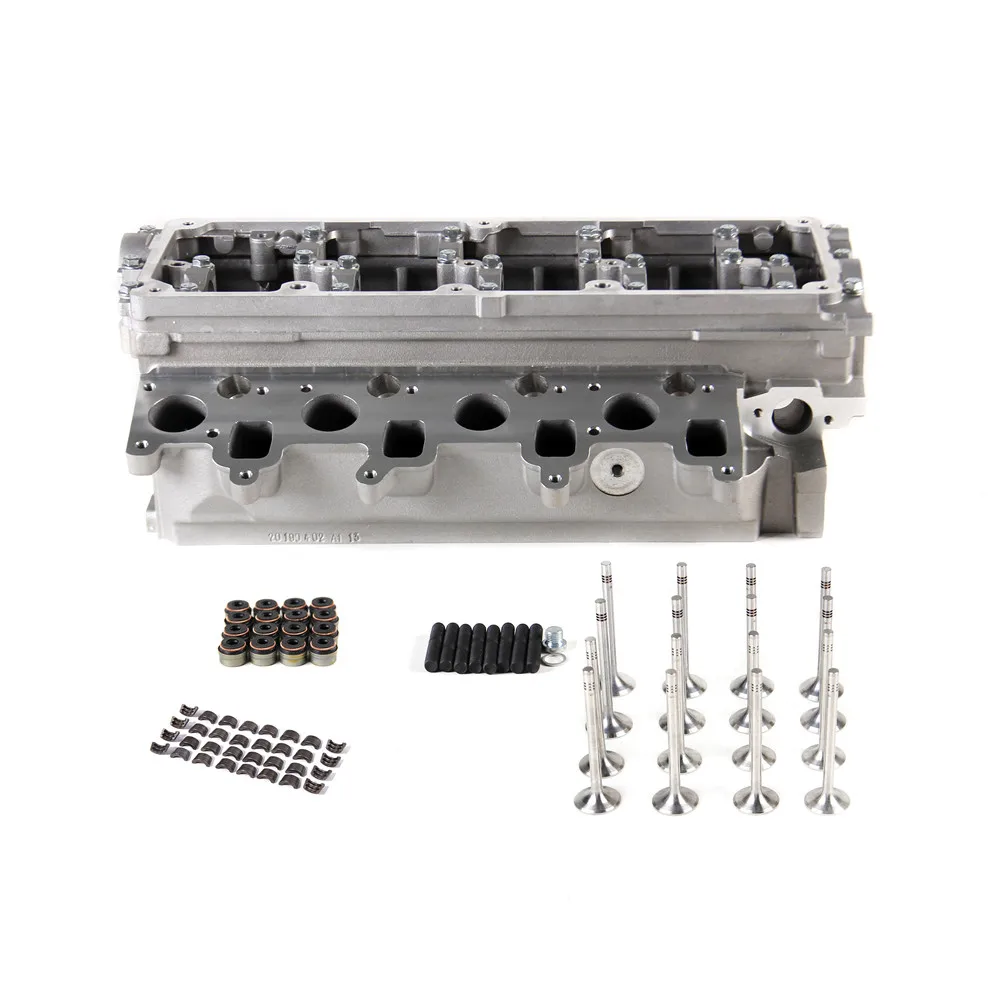 1.6TDI Engine Cylinder Head & Valves Set Fit For VW Golf Jetta Passat ...