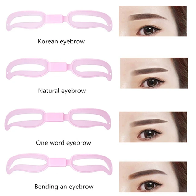 Korean Eyebrows Stencil