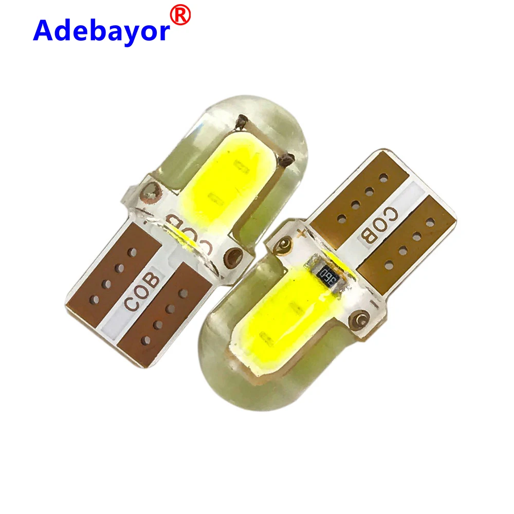 10 * il nuovo silicone auto led di decodifica e mostrato un'ampia luce ...