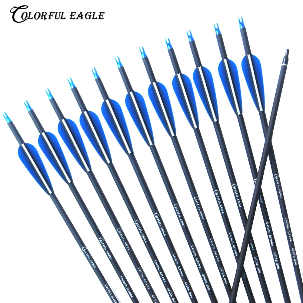 Outdoors-Archery-Carbon-Arrow-28inch-30Inch-31inch-7-6mm-Shaft ...