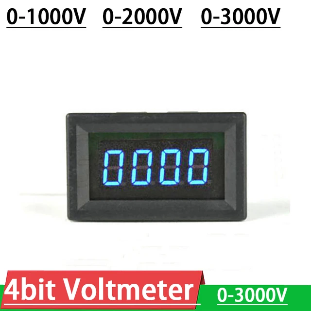 Digital Voltmeter Display