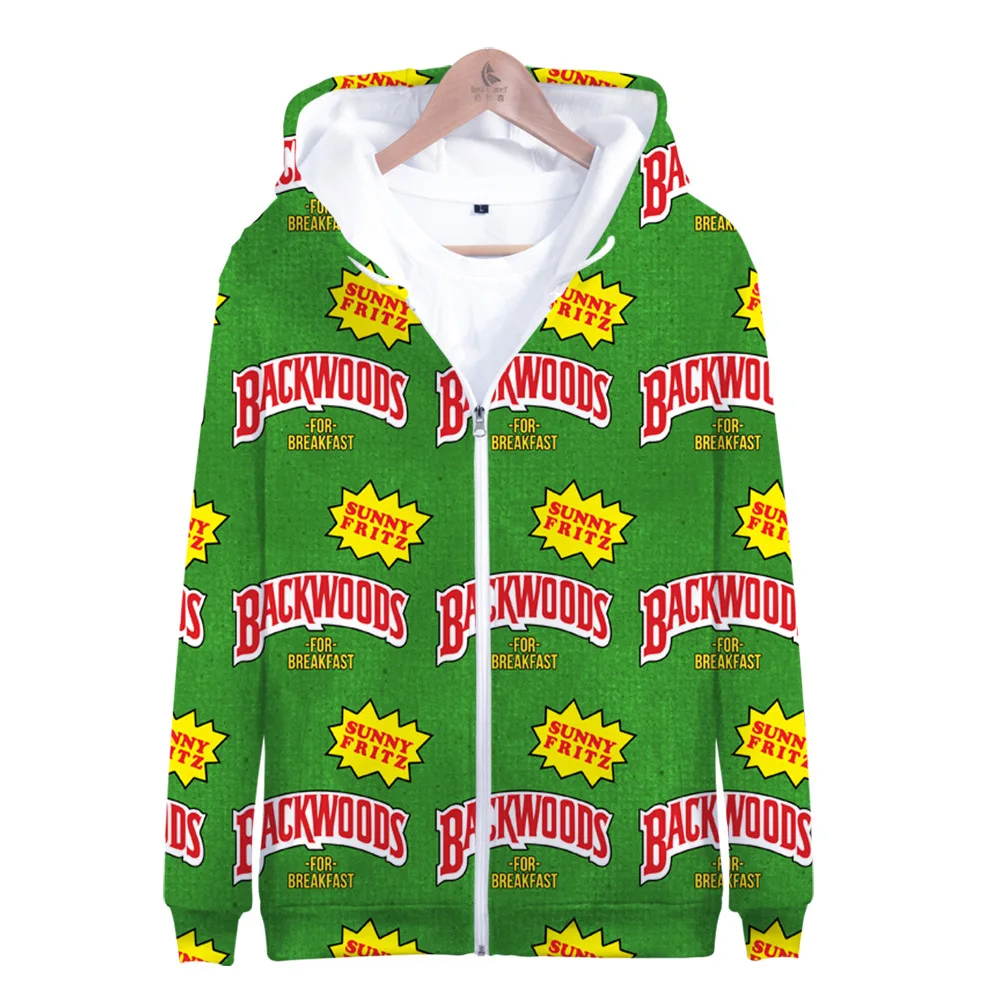 BACKWOODS Zip Up Hoodie Sweatshirt Teenage Cartoon Jacket Coat 3 To 14 ...