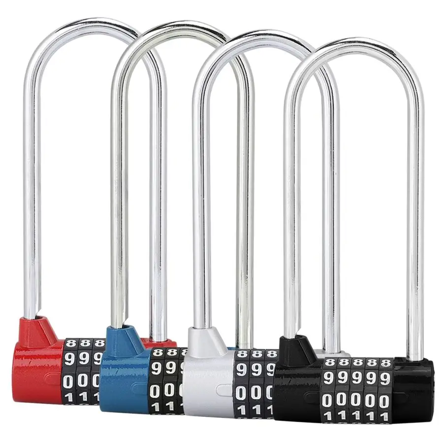 Safe Zinc Alloy U Shape 5 Digit Combination Lock Digit Password Lock ...