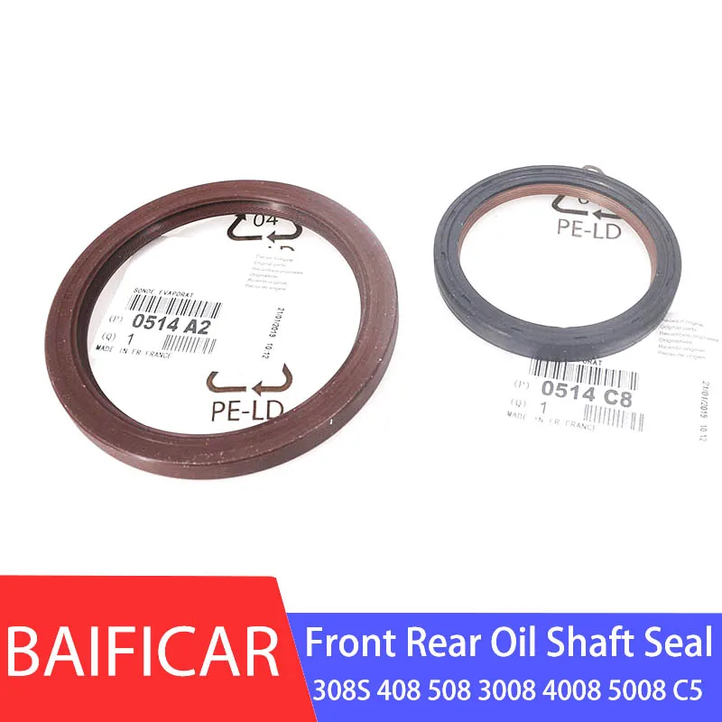 Baificar Brand New Genuine Crankshaft Front Rear Oil Shaft Seal For ...