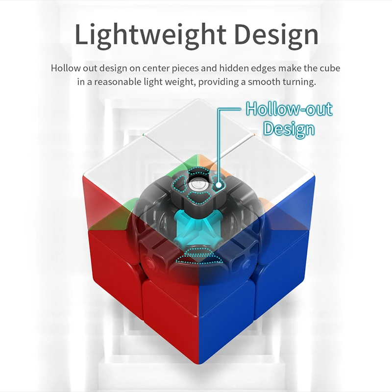 【YIYANGMAOYI111】Moyu Meilong M Magnetic 2x2x2 3x3x3 Magic Cube 4x4x4 ...