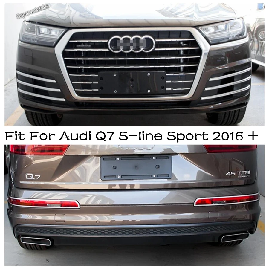 Lapetus Car Exterior Accessories For Audi Q7 S-line Sport 2016 2017 ...