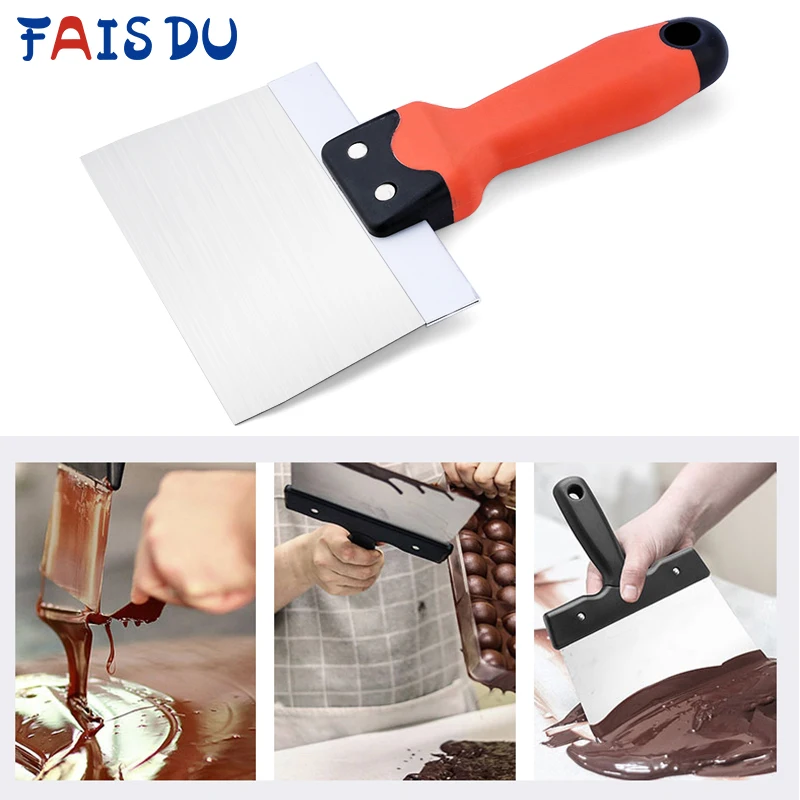 Chocolate Spatula Stainless Steel Thermostat Coating Spatula ...