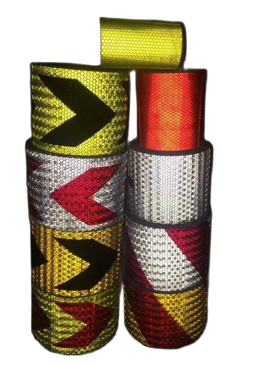 Pel-cula-reflectante-de-microprisma-de-10cm-cinta-de-advertencia-de ...