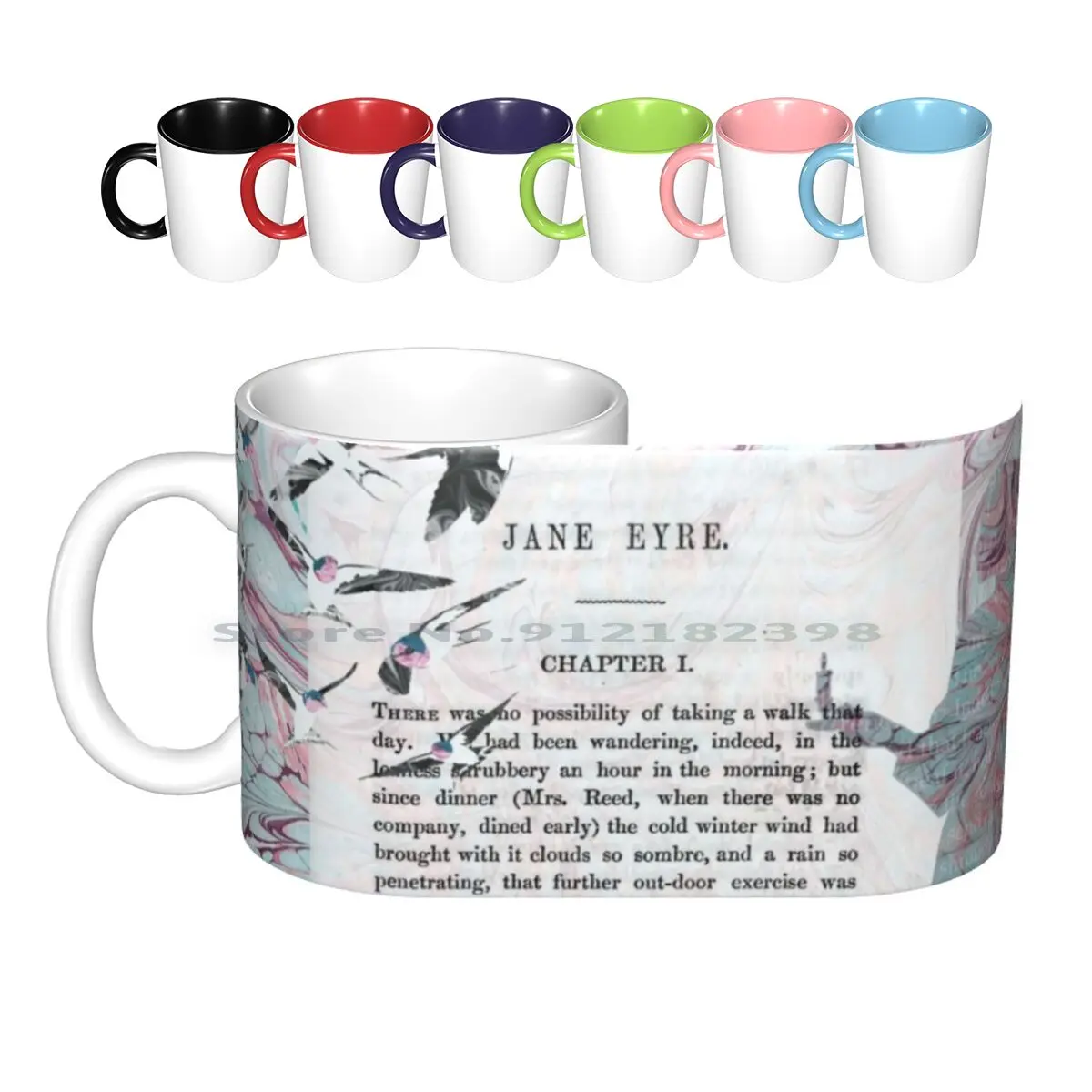 Jane-Eyre-Collage-Ceramic-Mugs-Coffee-Cups-Milk-Tea-Mug-Bronte ...