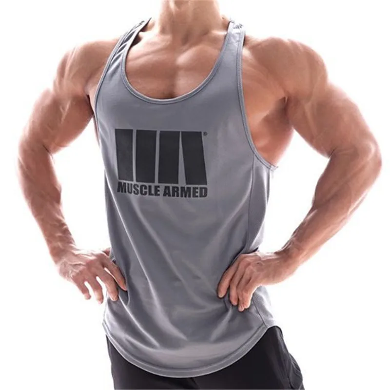 Muscle Armed Men's Gym Workout Tank Top - Men's Fitness Apparel, Men's ...