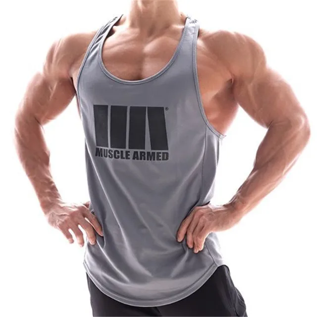 Muscle Armed Men's Gym Workout Tank Top - Men's Fitness Apparel, Men's ...