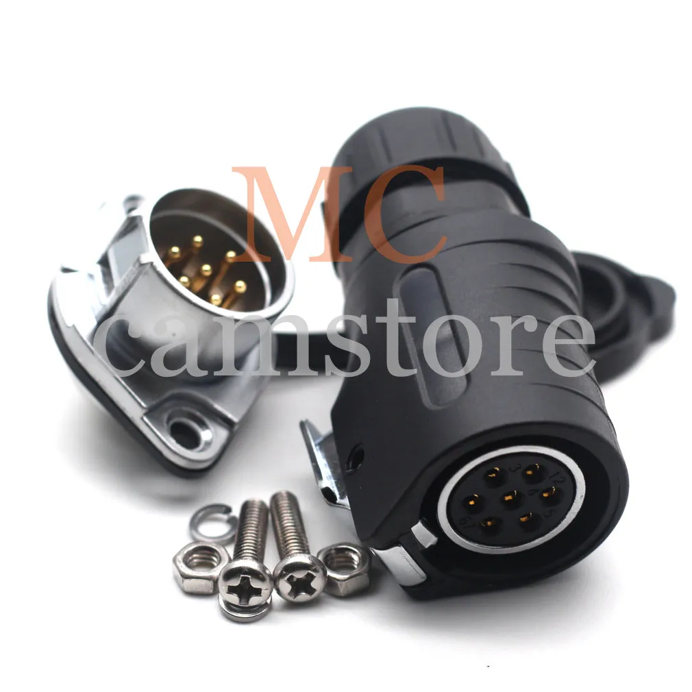 XHP20 Connectors 7 pin,High voltage connector plug socket, industrial ...