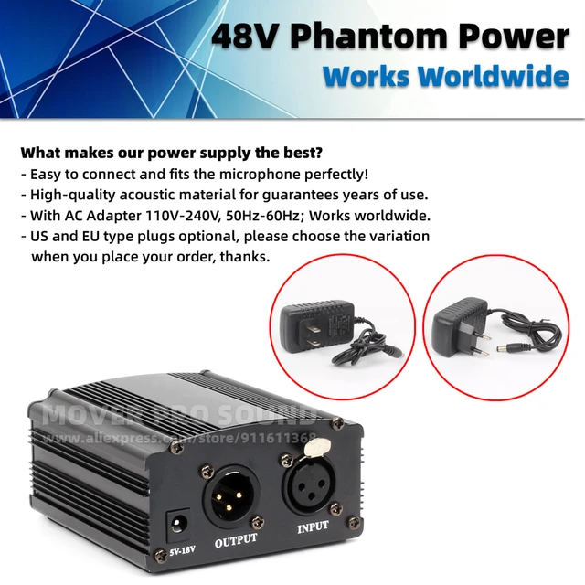 Phantom Power For Microphones: What Is It? 42West, An, 55% OFF