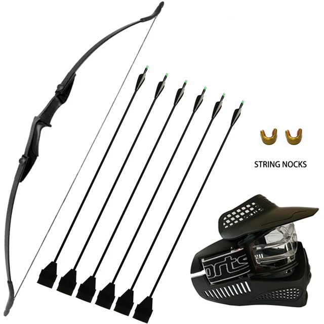 Tactical Black Recurve Bow