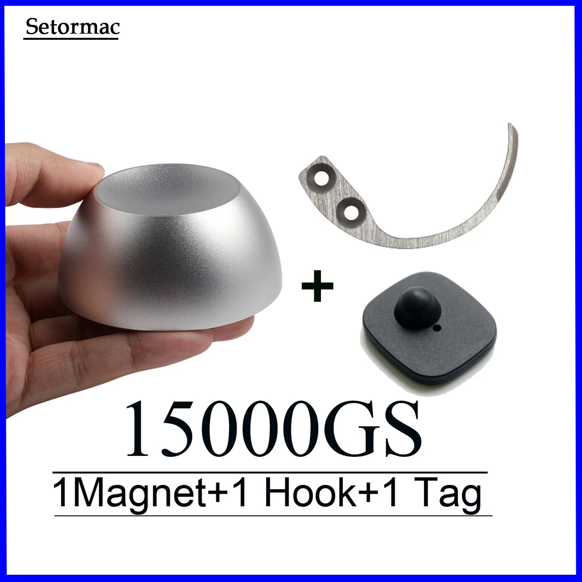 Golf Magnetic Detacher 15000gs Universal Tag Remover Magnet+1 Key ...