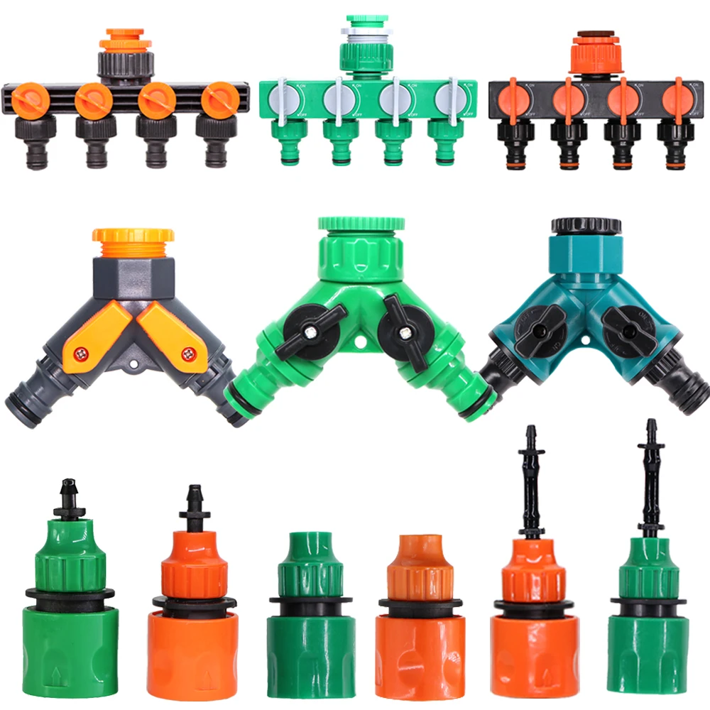 Garden-Sprinkler-Connector-2-way-Four-way-Splitter-3-5-1-4-8-11-Hose ...