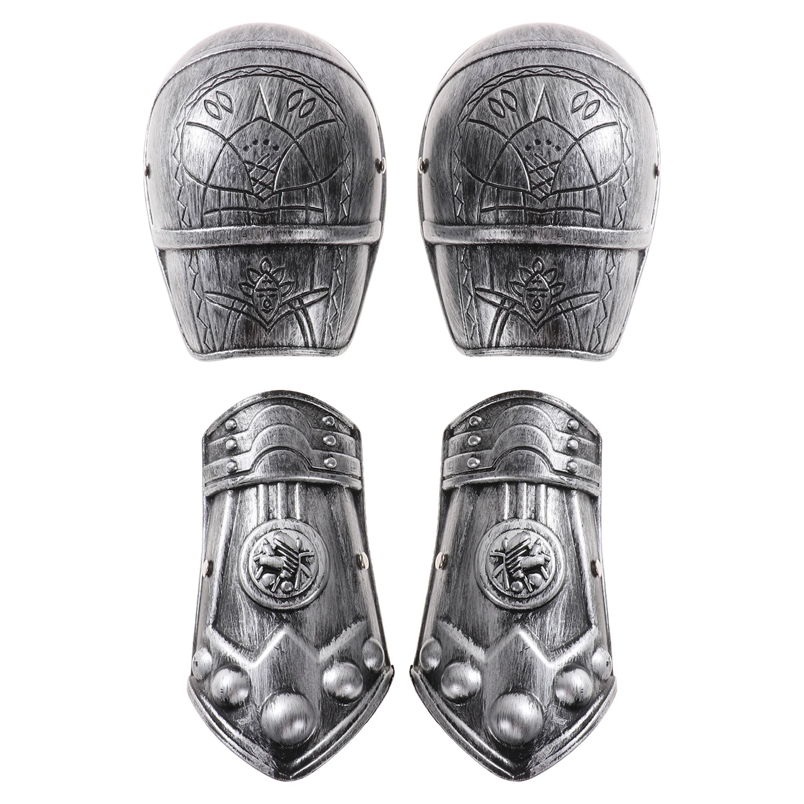 Shoulder-Armor-Wrist-Armor-For-Kids-Knight-Set-Plastic-Medieval-Warrior ...