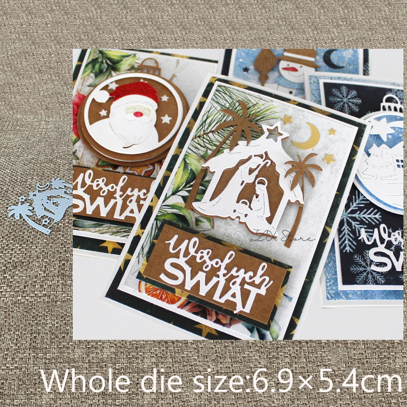 Xldesign Craft Metal Cutting Die Cut Dies Jesus Praying Decoration ...