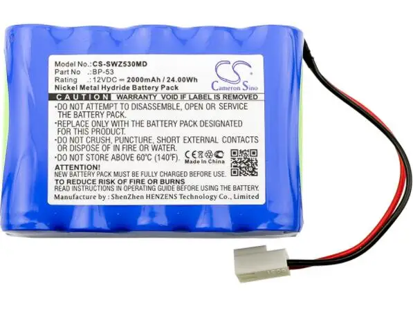 cameron-sino-2000mah-battery-for-SMITHS-Corporation-TOP-5300-oben ...