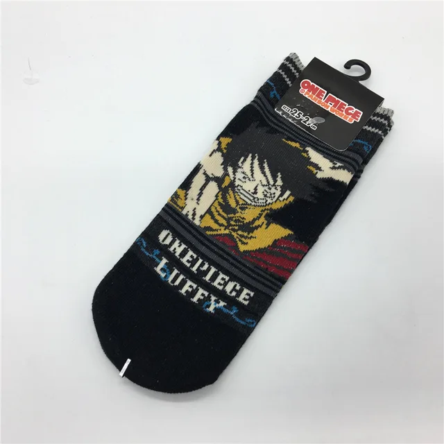 One Piece Men Socks Tony Print Man Sock Chopper Ace Luffy Mihawk Law ...