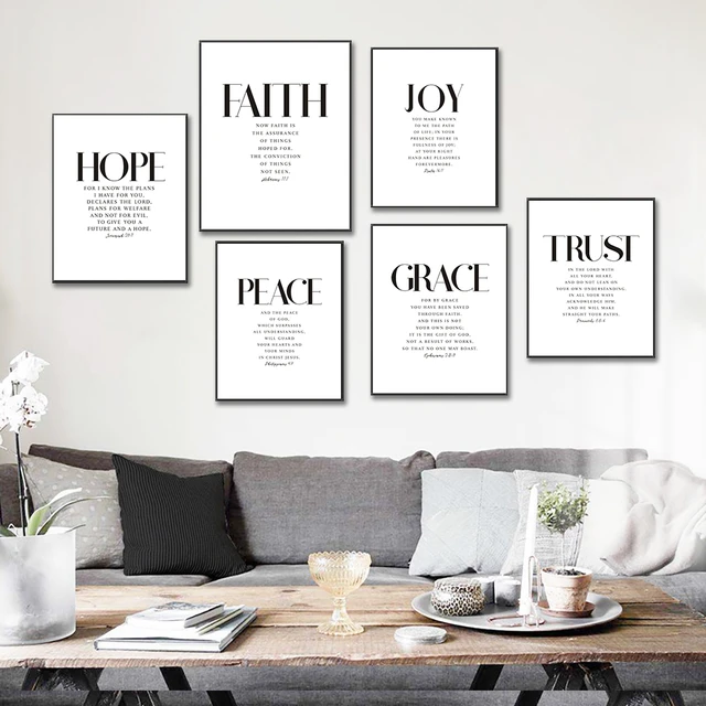 Inspiring bible verses decorating home for a faith-driven home decor