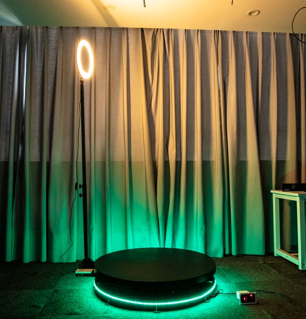100cm 2-4 People 360 Degree Slow Motion 360 Photo Booth Photobooth ...